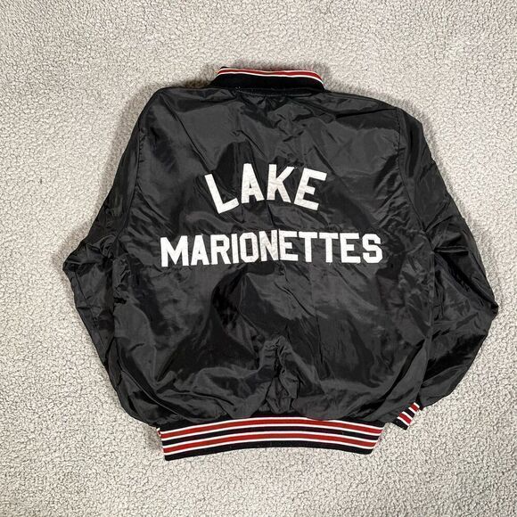 Neff | Jackets & Coats | Vintage Marionettes Varsity Bomber Jacket Mens ...